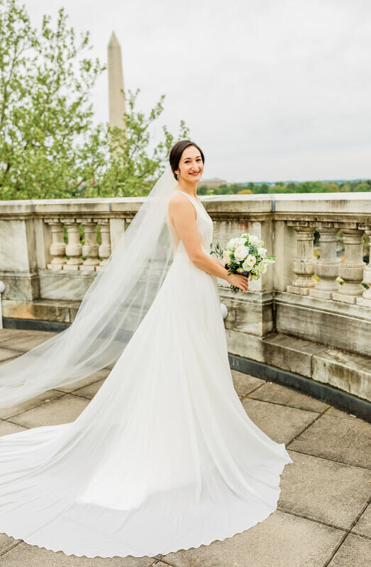 Washington DC Area Weddings | DAR Constitution Hall | Cara & Matt