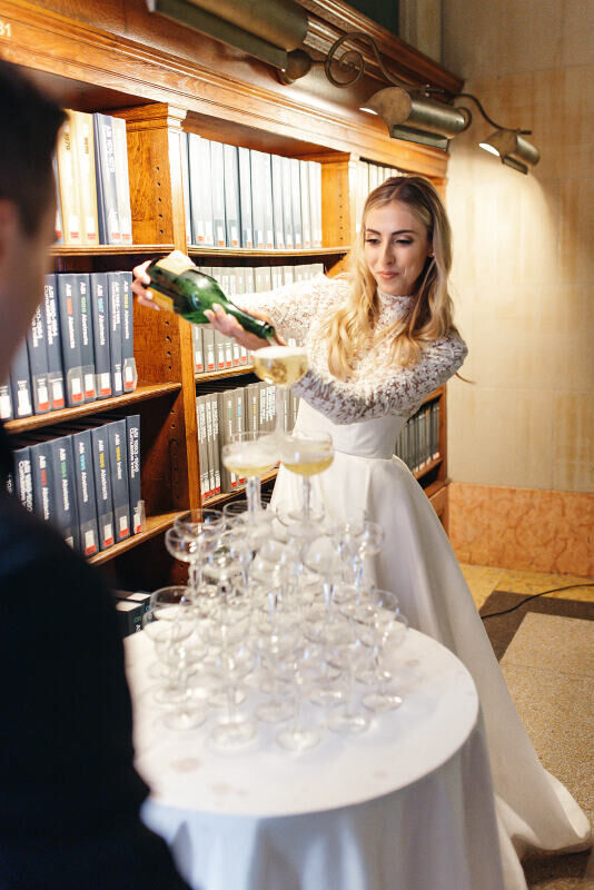 Boston Area Weddings | Boston Public Library | Hannah & Timothy