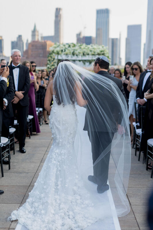 New York City Area Weddings | Tribeca Rooftop | Paige & Scott