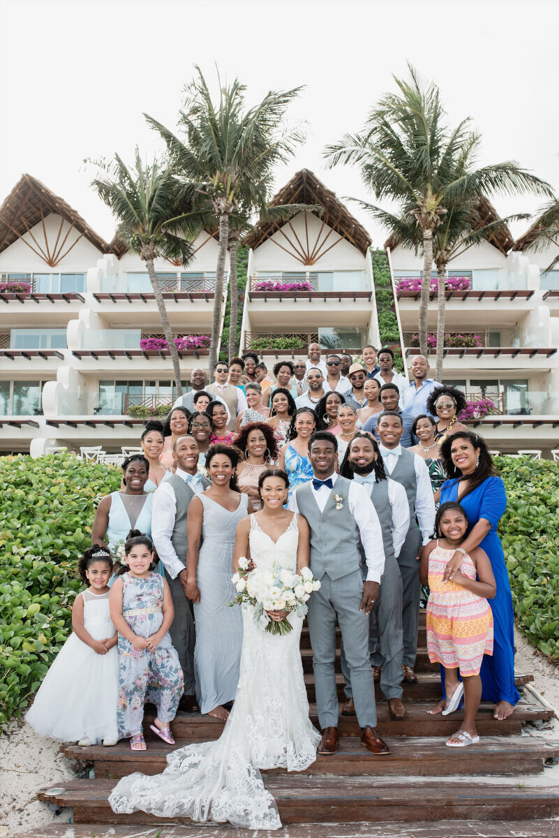 Cancún Area Weddings | Grand Velas Riviera Maya | Brezlyn & Deshawn