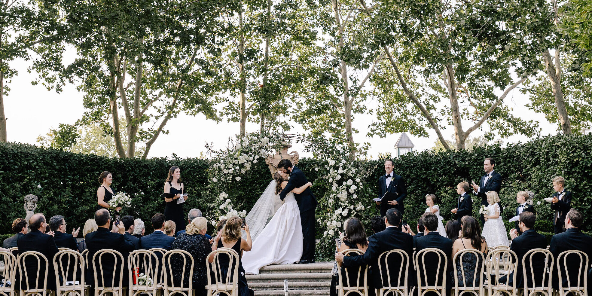Romantic Garden Wedding | Garden Wedding Venues